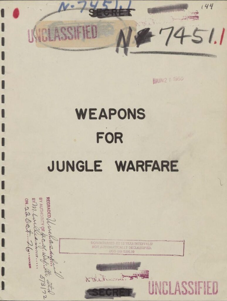 World War II Manual on Weapons for Jungle Warfare (1944) - The Museum of Yesterday
